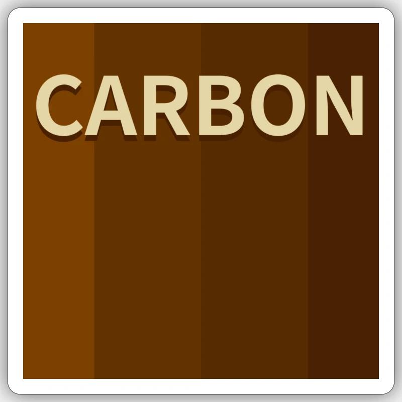 Carbon Stickers | Unique Designs | Spreadshirt