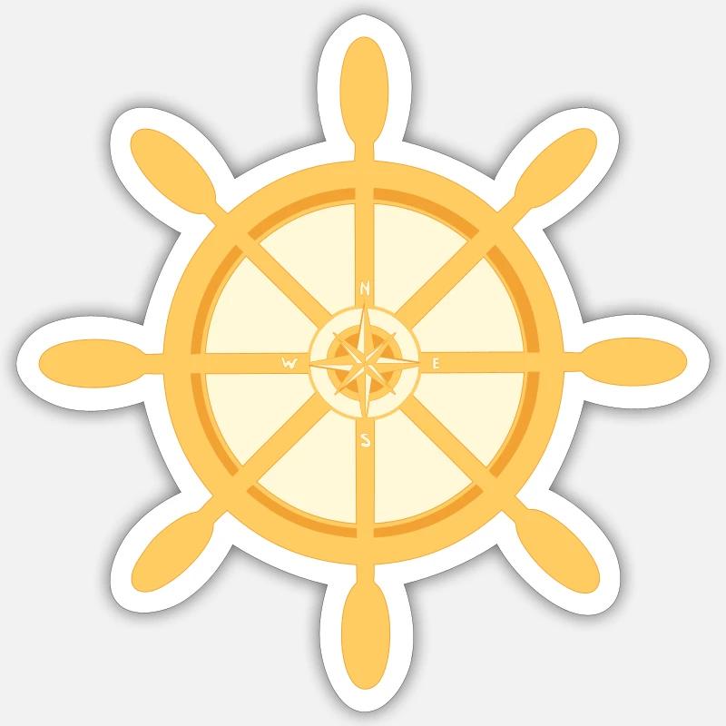 Cardinal Point Stickers | Unique Designs | Spreadshirt