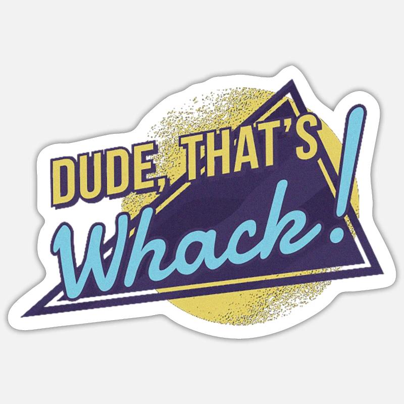 Whack Stickers | Unique Designs | Spreadshirt