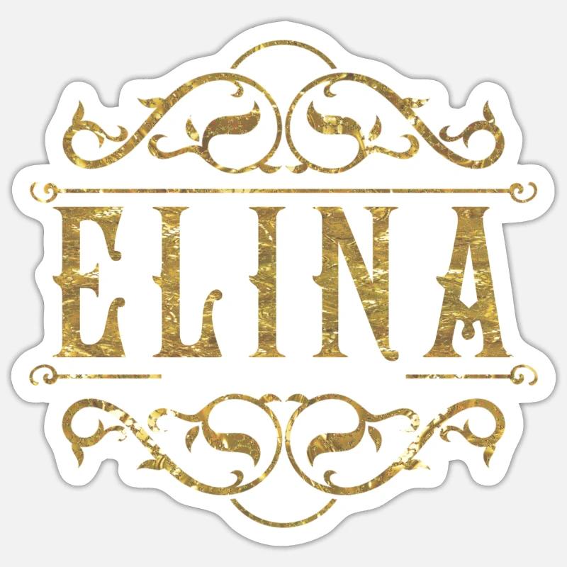 Elina Stickers | Unique Designs | Spreadshirt