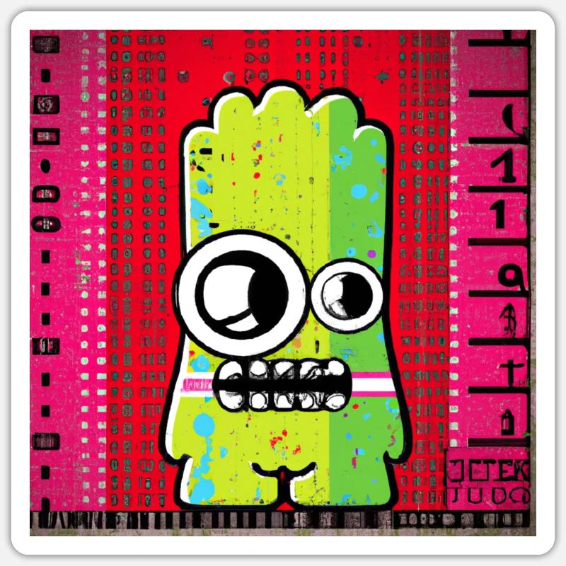 Big Eyes Stickers | Unique Designs | Spreadshirt