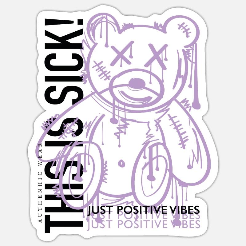 Sickness Stickers | Unique Designs | Spreadshirt