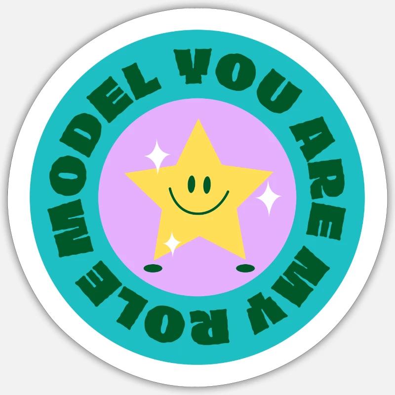 Role Model Stickers | Unique Designs | Spreadshirt