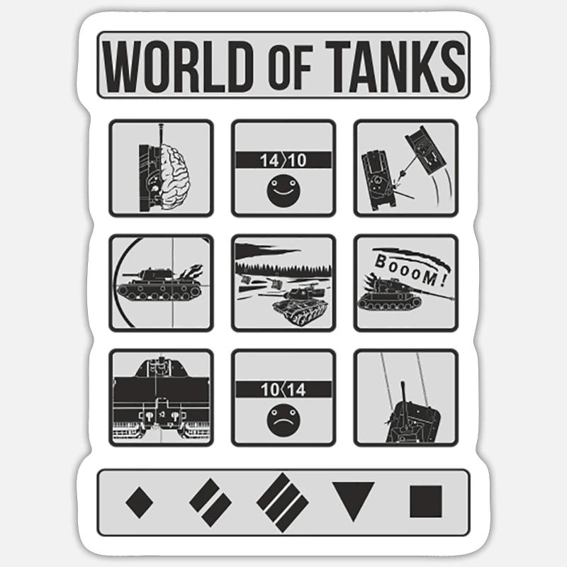 World Of Tanks Stickers | Unique Designs | Spreadshirt