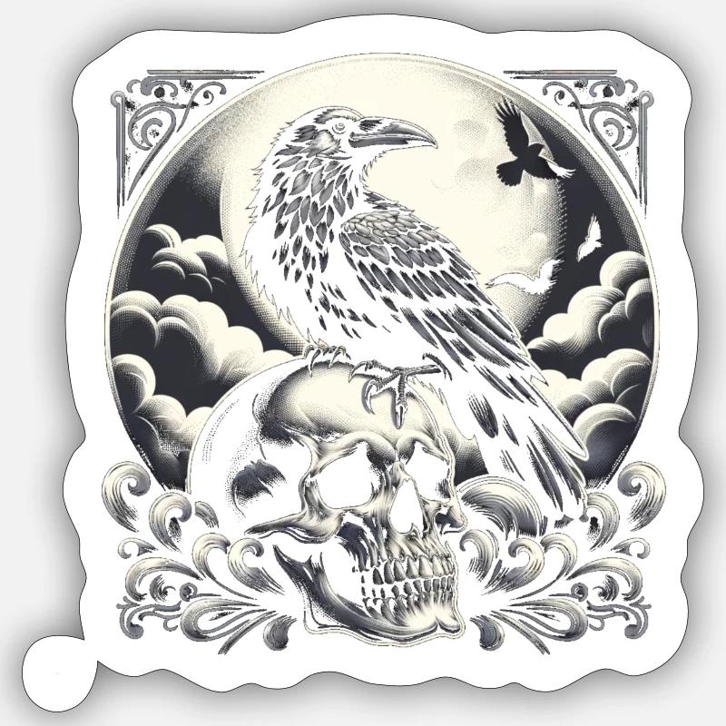 Corvid Stickers | Unique Designs | Spreadshirt