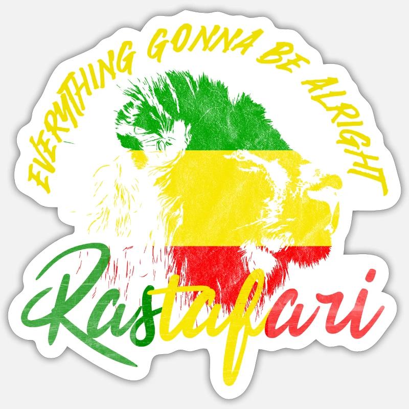 Rastafari Stickers | Unique Designs | Spreadshirt
