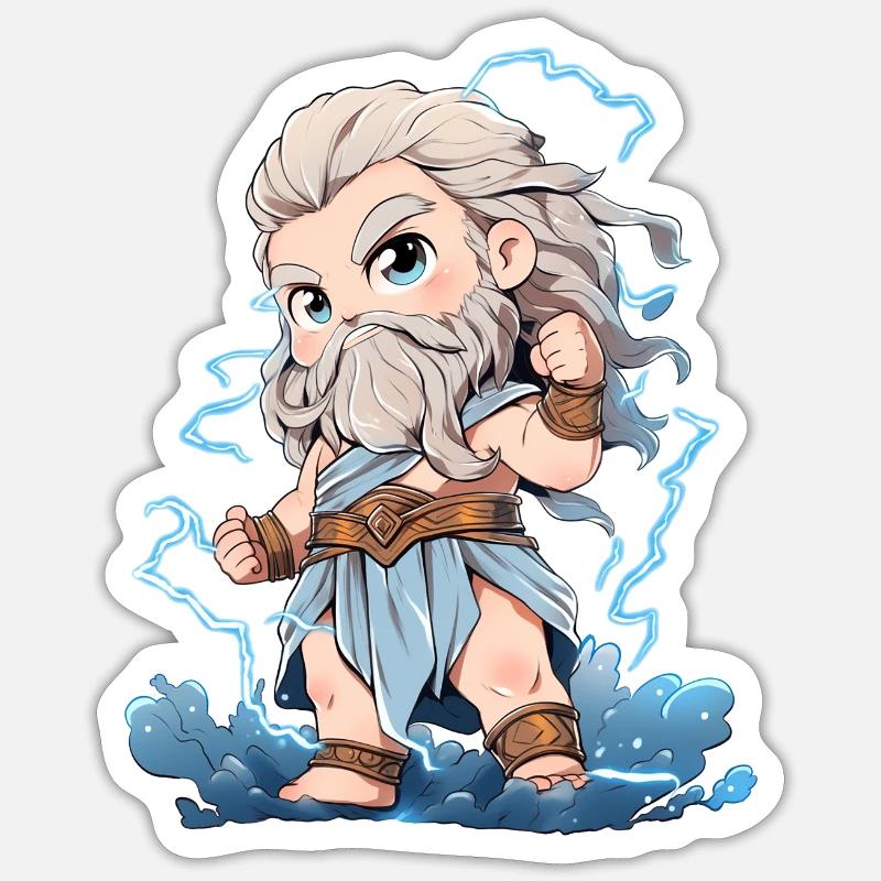 Zeus Stickers | Unique Designs | Spreadshirt