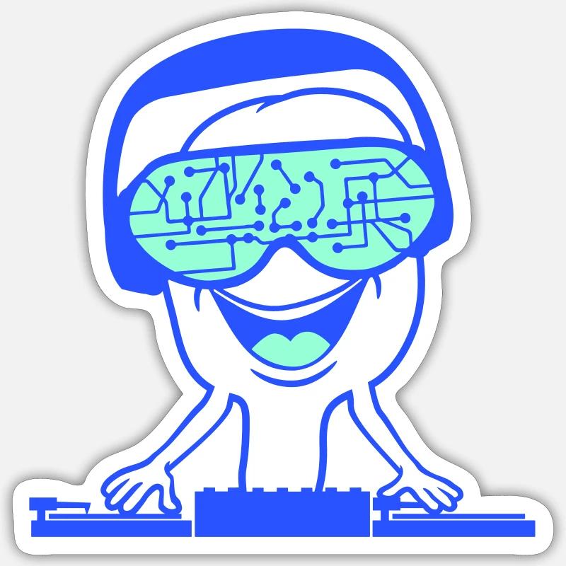 Mixing-console Stickers | Unique Designs | Spreadshirt