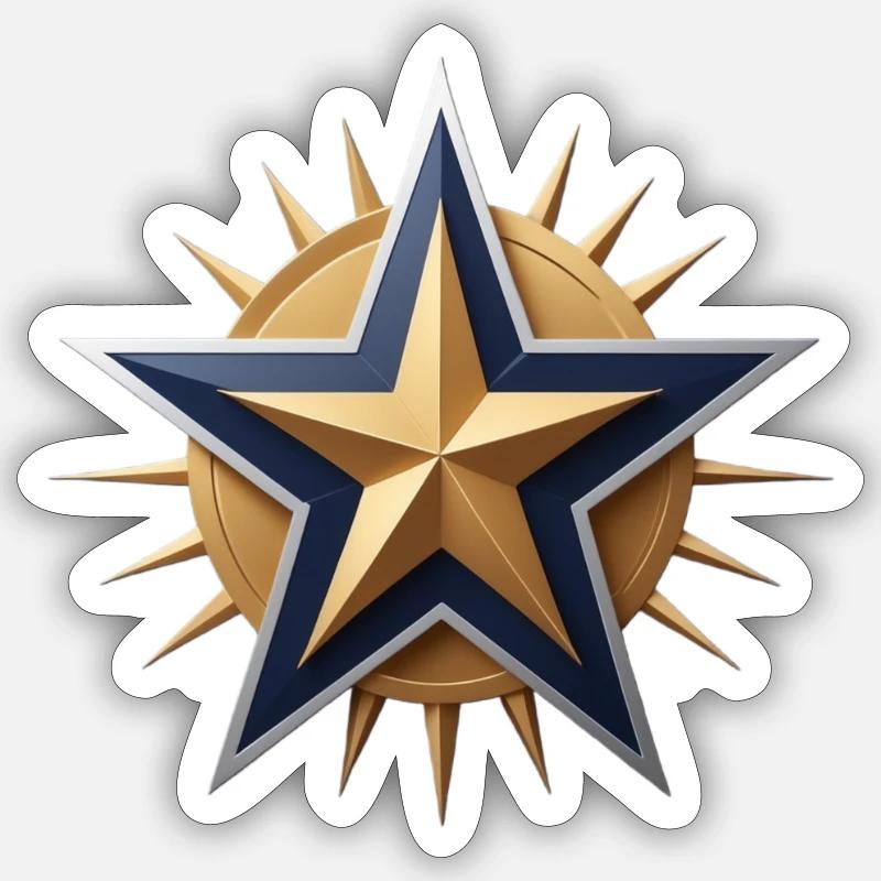 Shining-star Stickers | Unique Designs | Spreadshirt