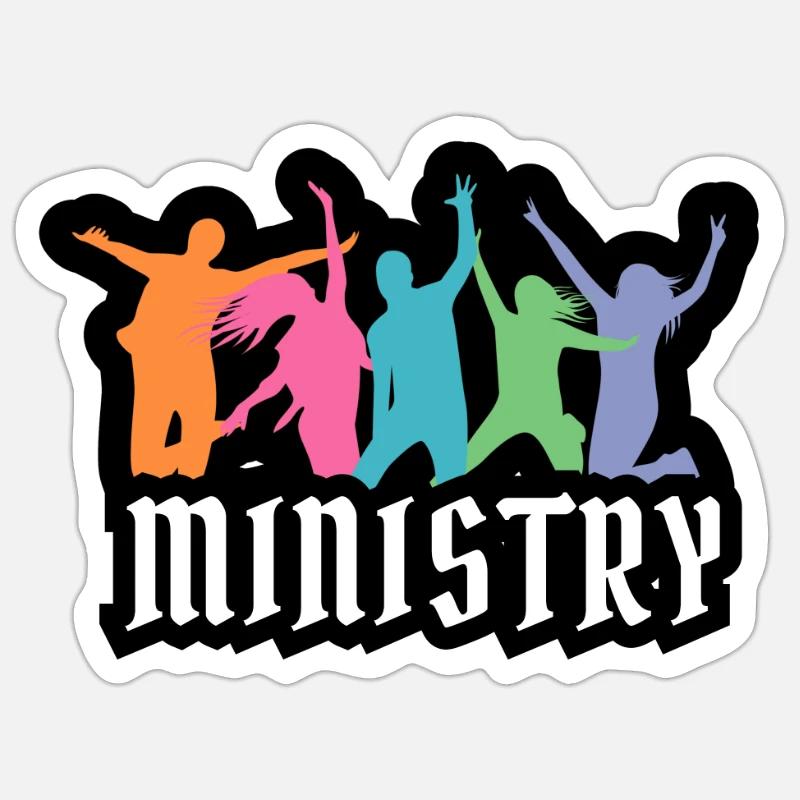 Ministries Stickers | Unique Designs | Spreadshirt