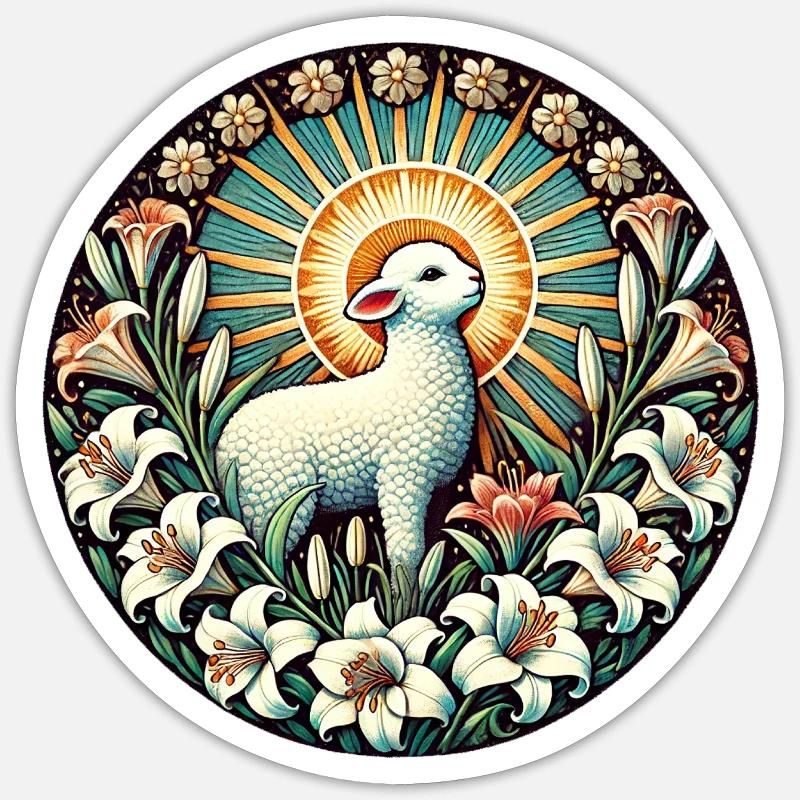 Lamb Stickers | Unique Designs | Spreadshirt