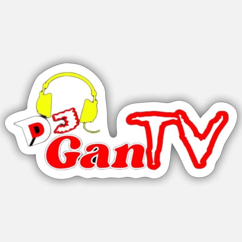 Gan Stickers | Unique Designs | Spreadshirt