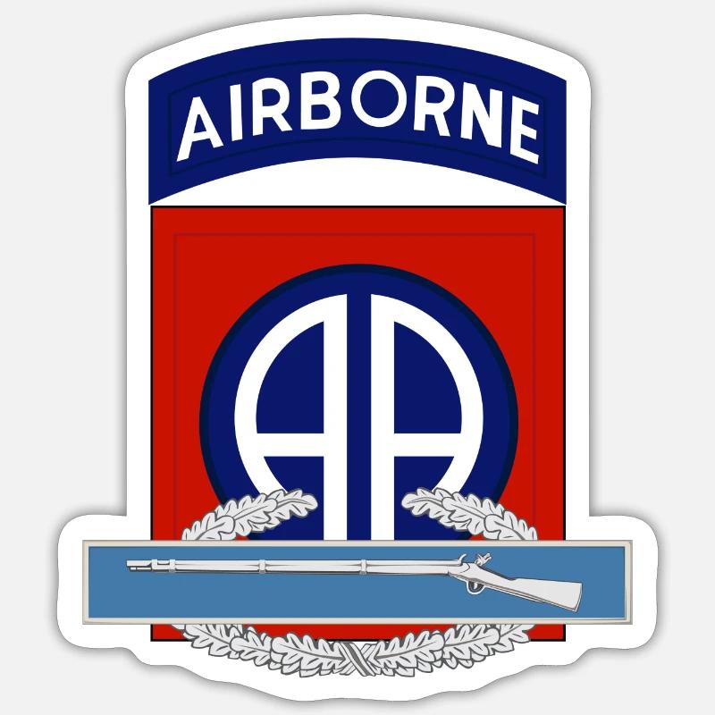 Airborne Stickers | Unique Designs | Spreadshirt