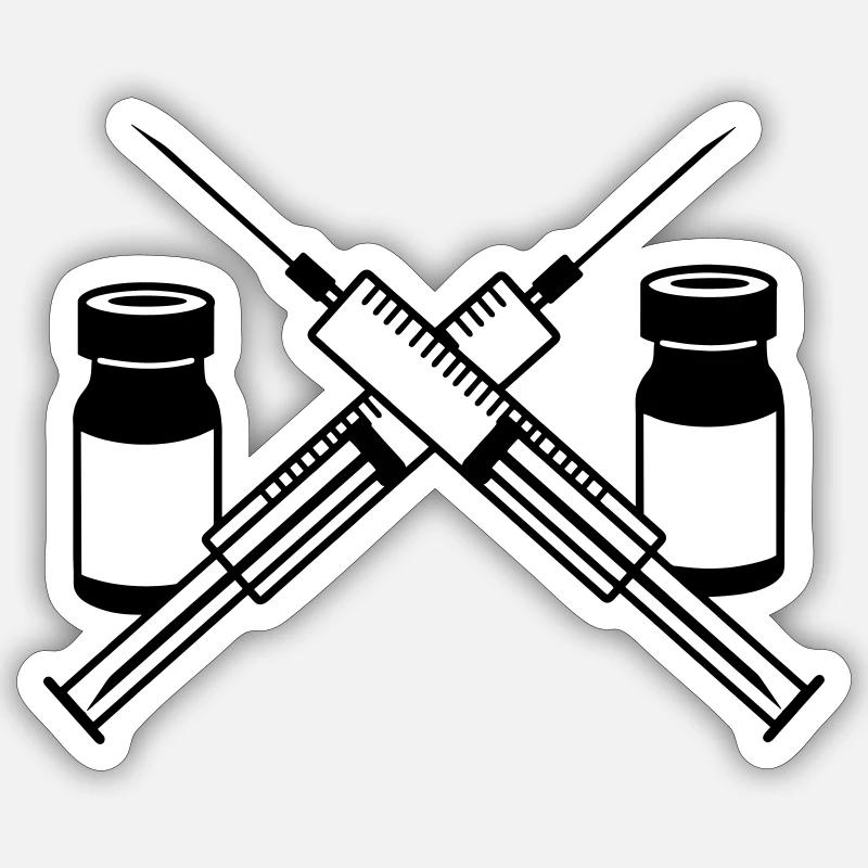 Vial Stickers | Unique Designs | Spreadshirt