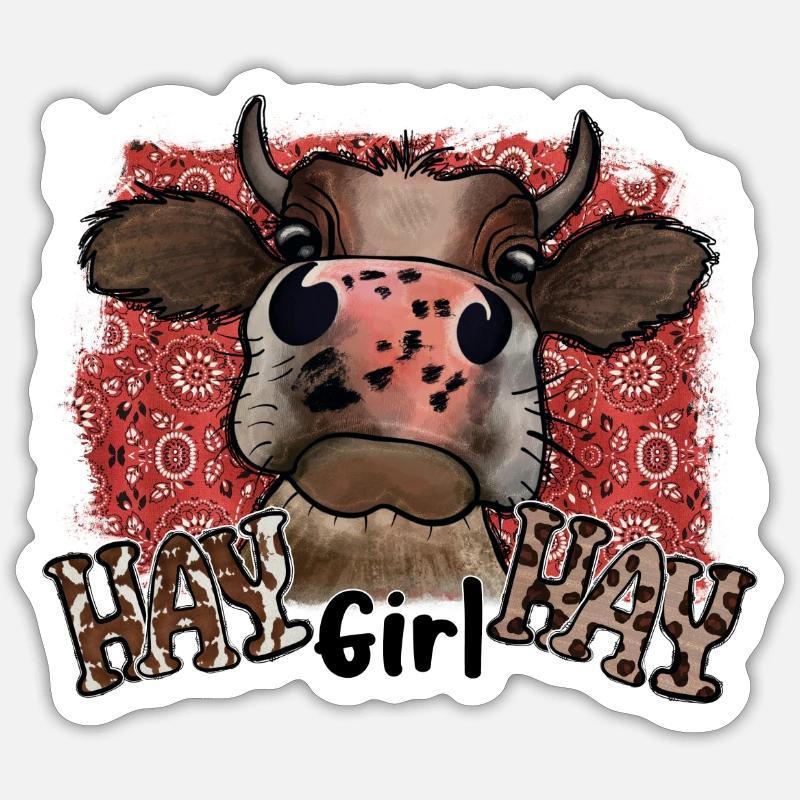 Hay Stickers | Unique Designs | Spreadshirt