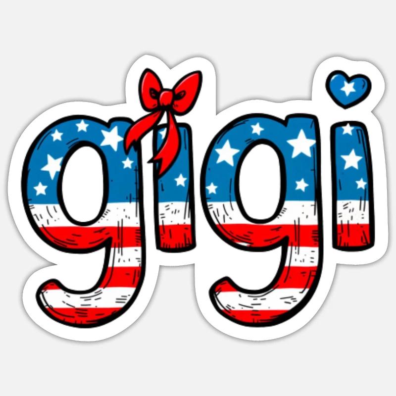 Gigi Stickers | Unique Designs | Spreadshirt