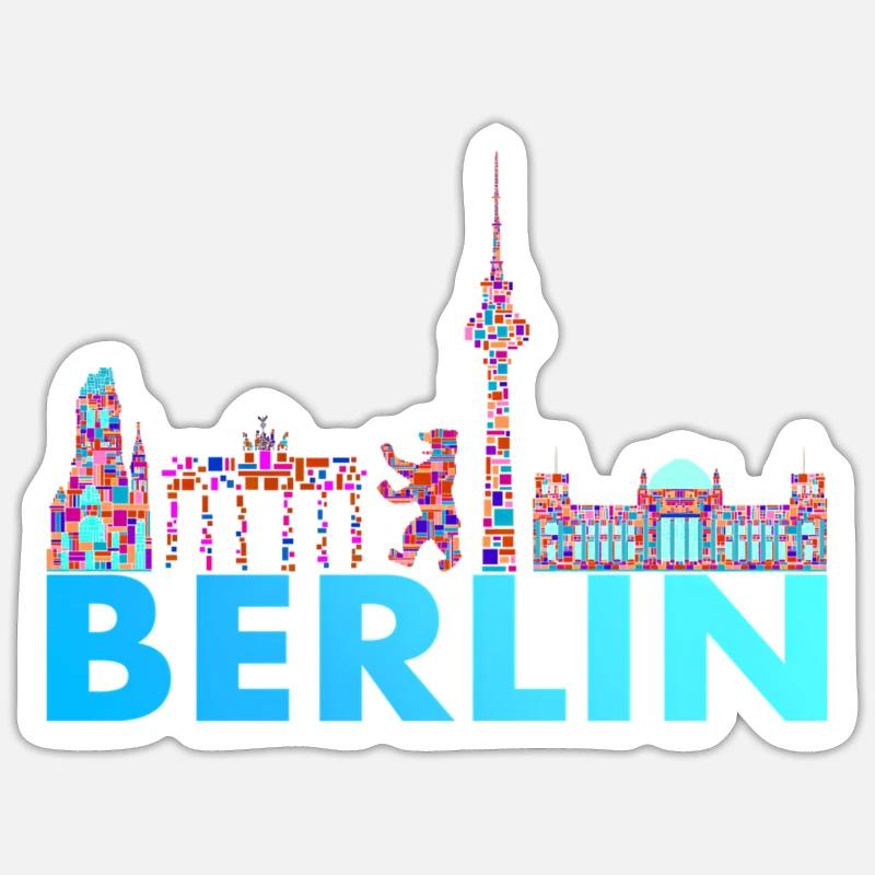 I Love Berlin Stickers | Unique Designs | Spreadshirt
