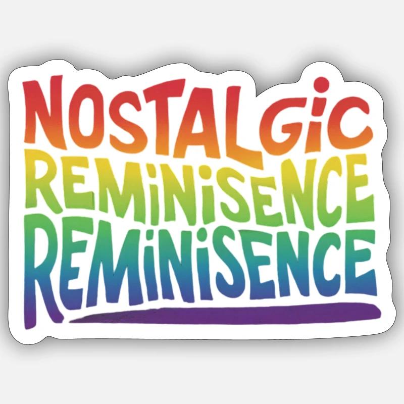 Nostalgic Stickers | Unique Designs | Spreadshirt
