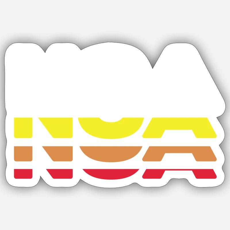 Noa Stickers | Unique Designs | Spreadshirt