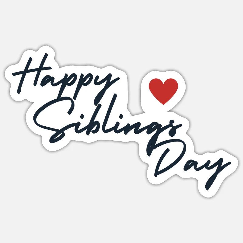 Siblings Stickers | Unique Designs | Spreadshirt