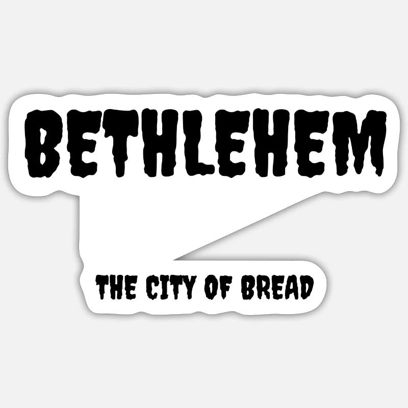 Bethlehem Stickers | Unique Designs | Spreadshirt
