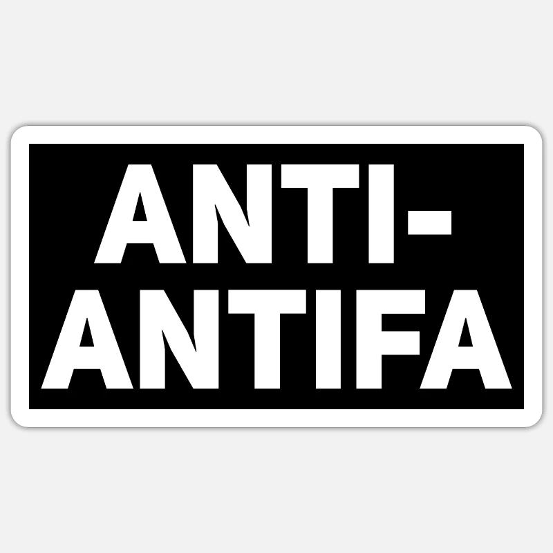 Anti-antifa Stickers | Unique Designs | Spreadshirt
