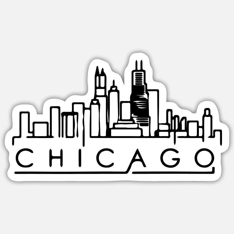 Stickers chicago à acheter en ligne | Spreadshirt