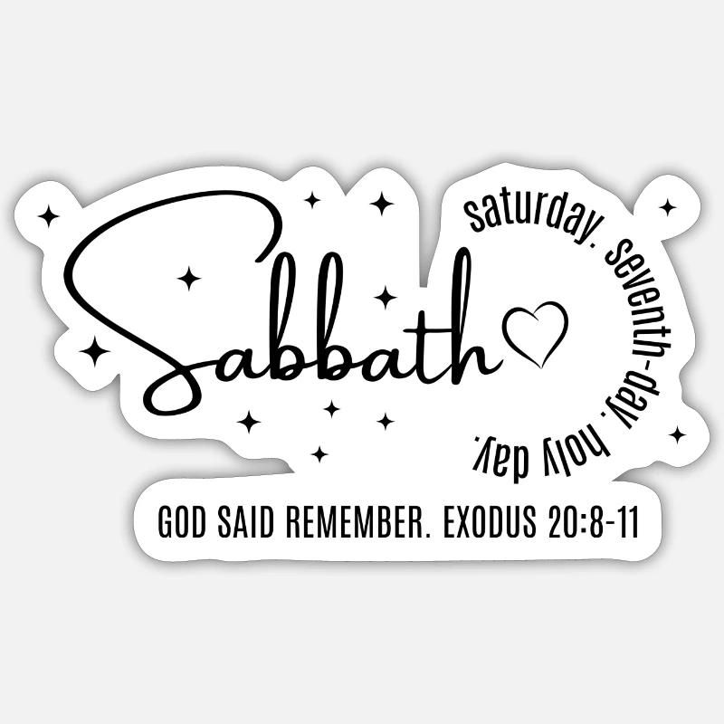 Sabbath Stickers | Unique Designs | Spreadshirt
