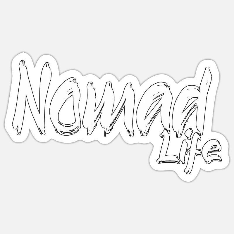 Nomad Stickers | Unique Designs | Spreadshirt