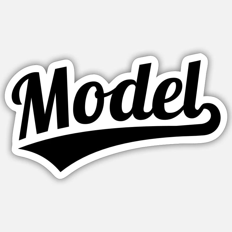 Modell Stickers | Unique Designs | Spreadshirt