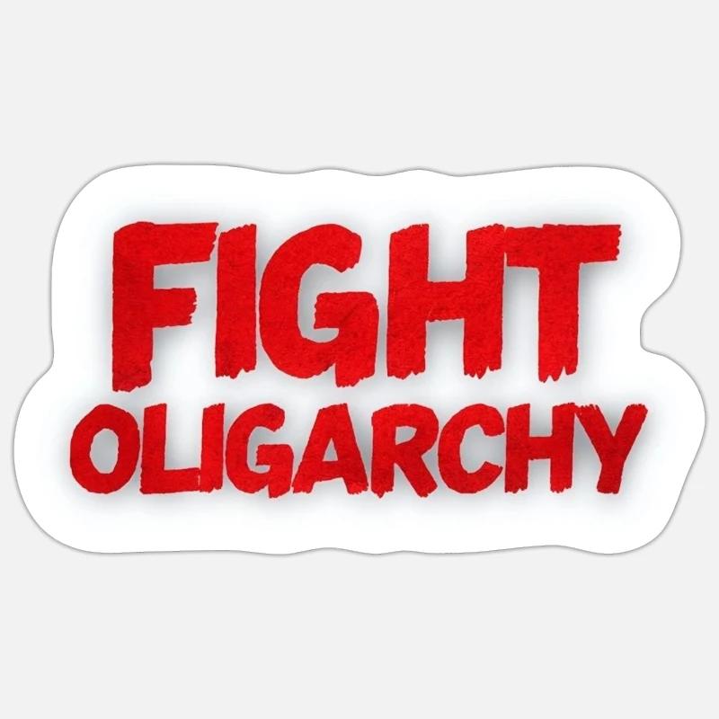 Oligarchy Stickers | Unique Designs | Spreadshirt