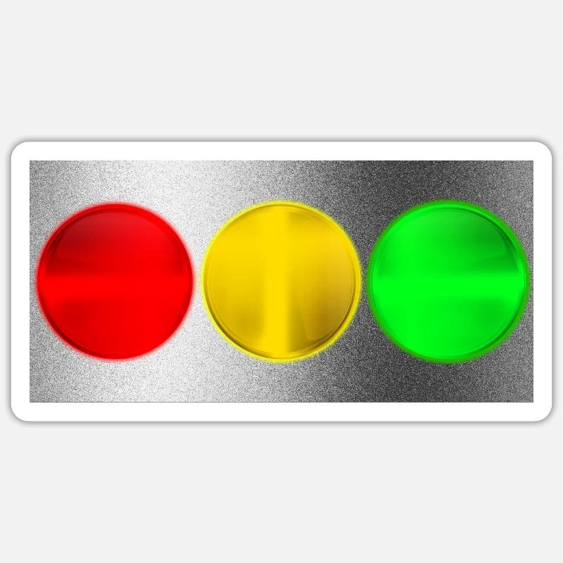Go-green-light Stickers | Unique Designs | Spreadshirt