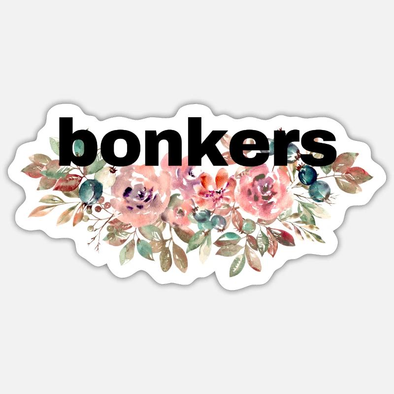 Bonkers Stickers | Unique Designs | Spreadshirt