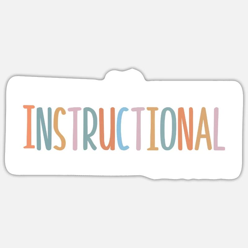 Pedagog Stickers | Unique Designs | Spreadshirt