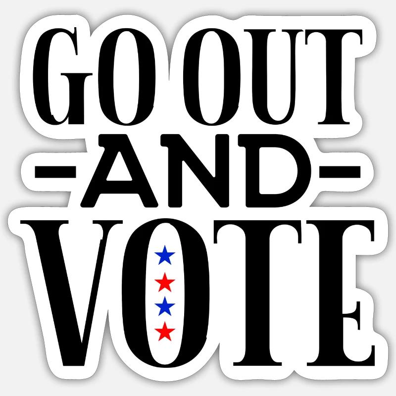 Go Out Stickers | Unique Designs | Spreadshirt
