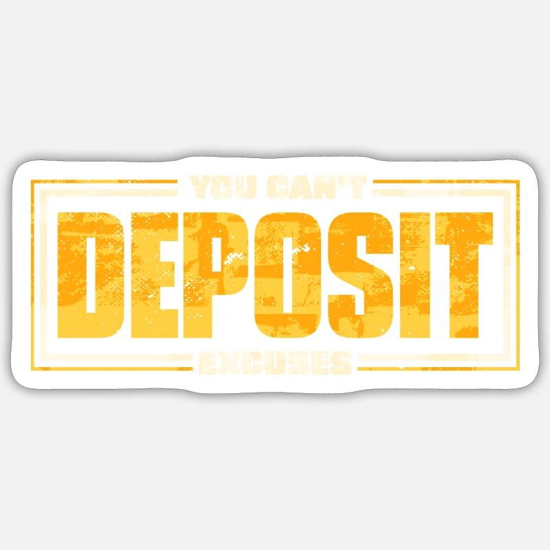 Can-deposit Stickers | Unique Designs | Spreadshirt