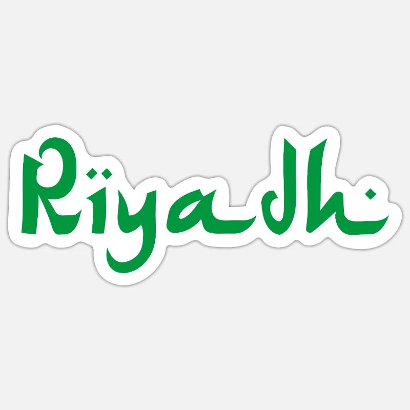 Riyadh Stickers | Unique Designs | Spreadshirt