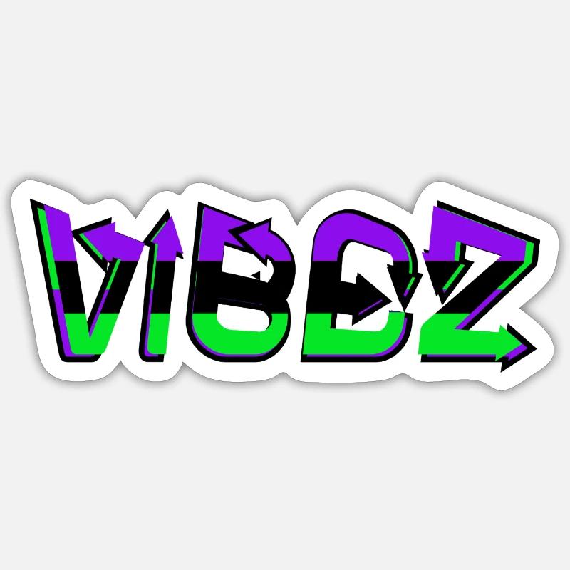 Vibez Stickers | Unique Designs | Spreadshirt