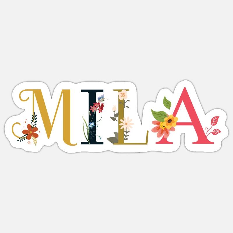 Mila Stickers | Unique Designs | Spreadshirt
