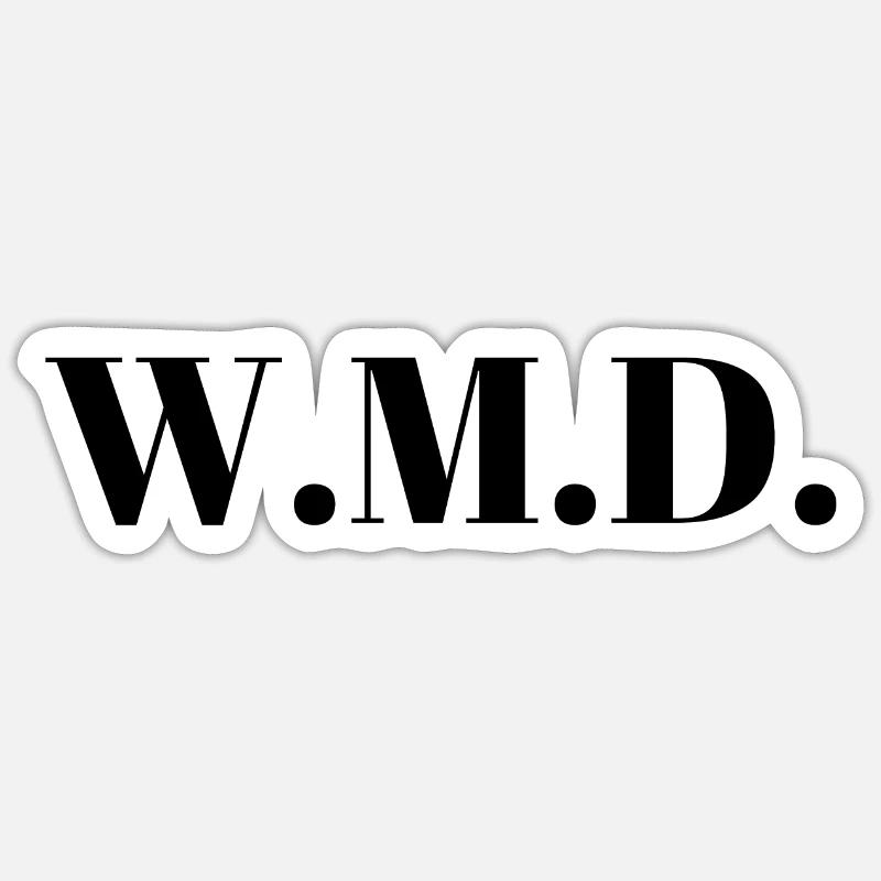 Wmds Stickers | Unique Designs | Spreadshirt