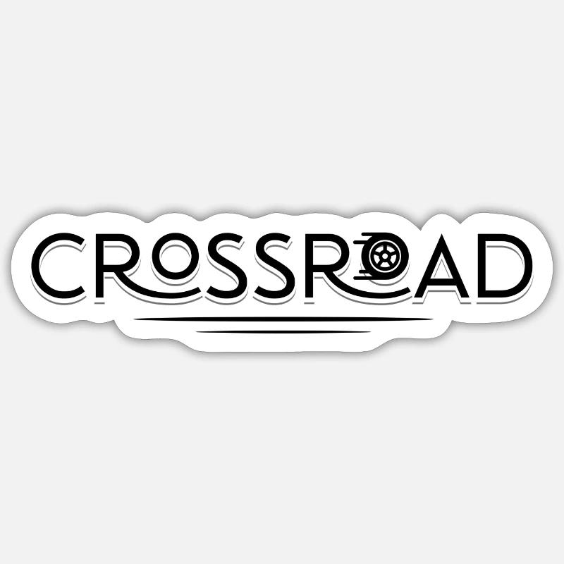Crossroad Stickers | Unique Designs | Spreadshirt