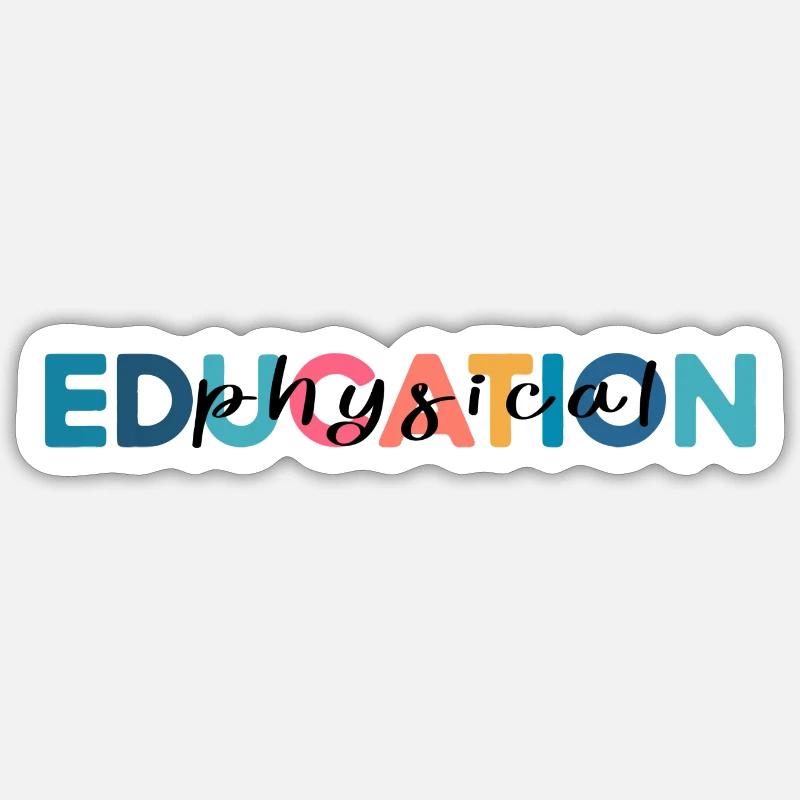 Physical Education Stickers | Unique Designs | Spreadshirt