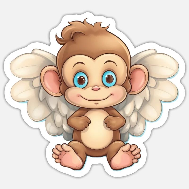 Affe Stickers | Unique Designs | Spreadshirt