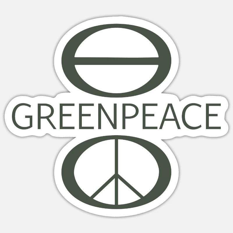 Greenpeace Stickers | Unique Designs | Spreadshirt