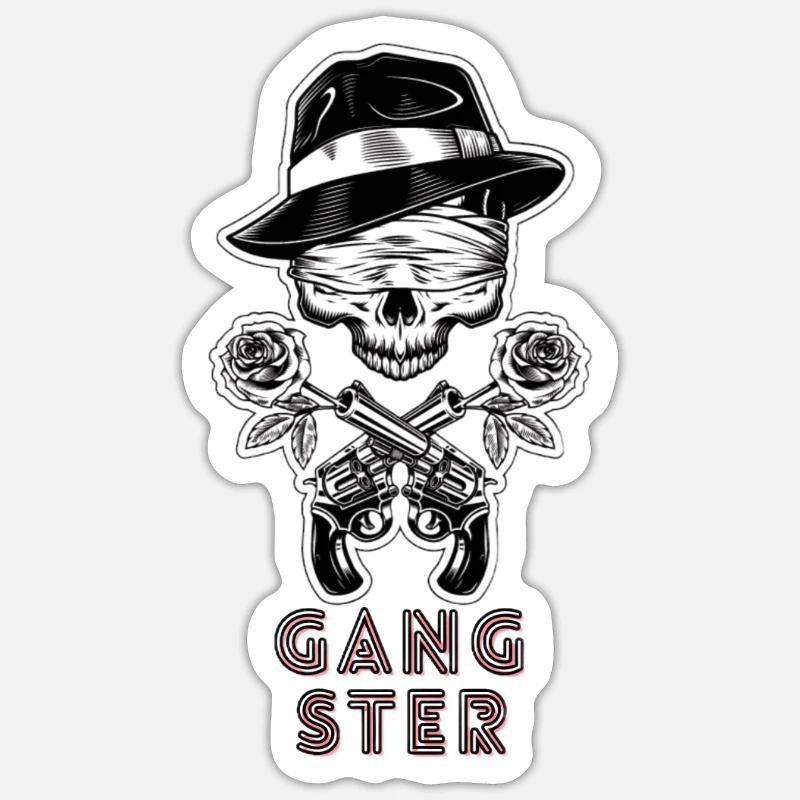 Gangsters Stickers | Unique Designs | Spreadshirt