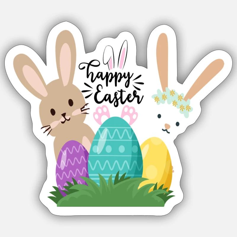 Pâques Stickers | Unique Designs | Spreadshirt