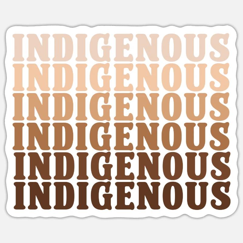 Indigenous Stickers | Unique Designs | Spreadshirt