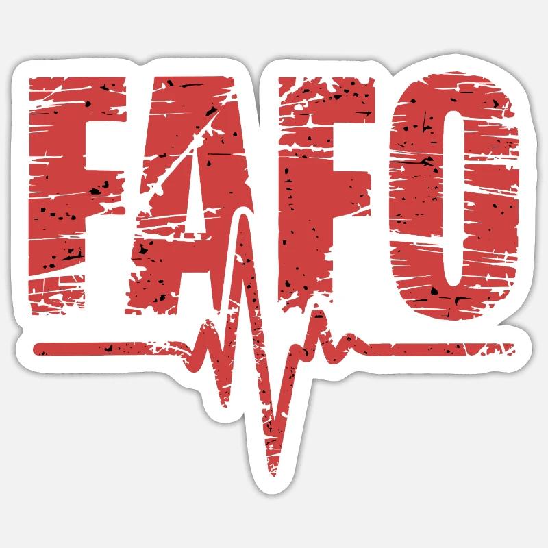 Fafo Stickers | Unique Designs | Spreadshirt