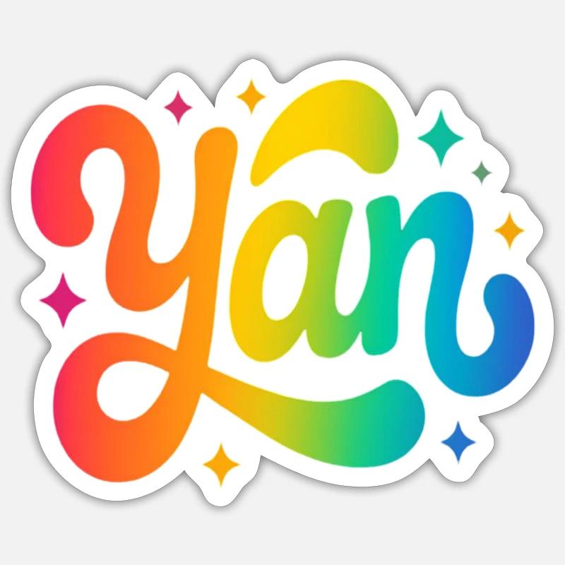 Yan Stickers | Unique Designs | Spreadshirt