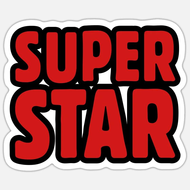 Superstar Stickers | Unique Designs | Spreadshirt